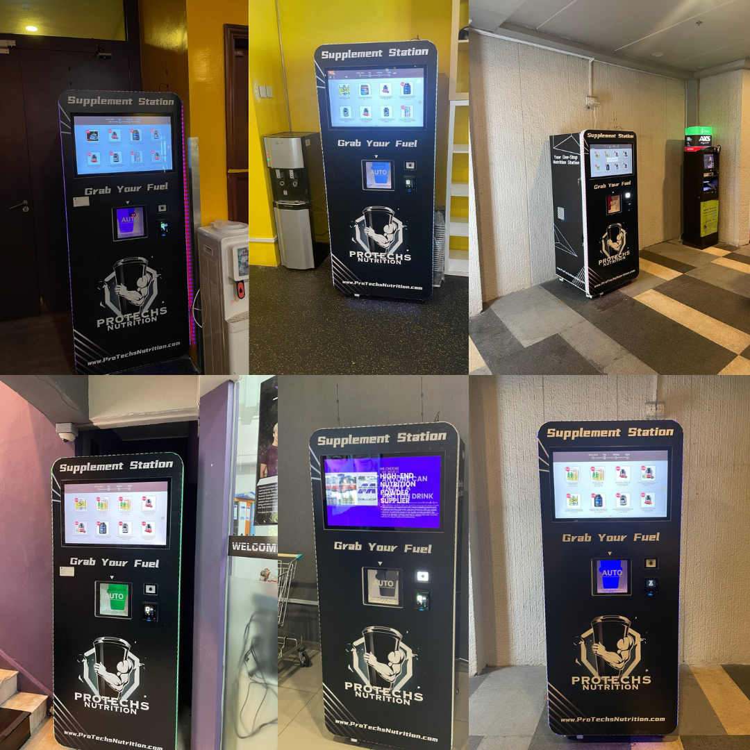 ProTechs Nutrition - Smart Vending Solutions for Gyms